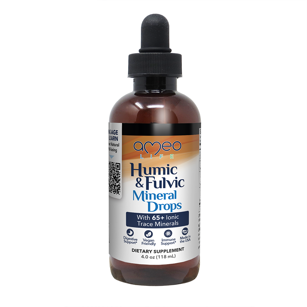 Humic Mineral Drops - 4oz. - Ameo Life