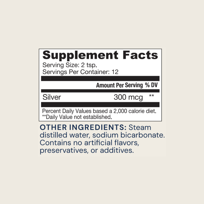 Cleanse 30ppm Alkaline Structured Silver Solution