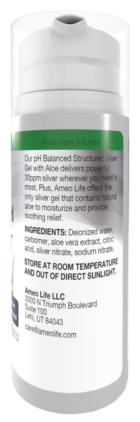 Aloe Infused Silver Gel - Ameo Life