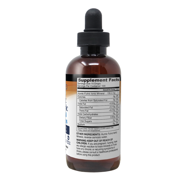 Humic & Fulvic Mineral Drops - 4 oz. - Ameo Life