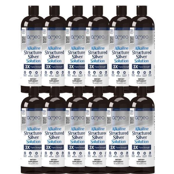 pH Balanced Alkaline Structured Silver - 16 oz. - Ameo Life