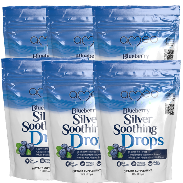 Blueberry Silver Soothing Drops - Ameo Life